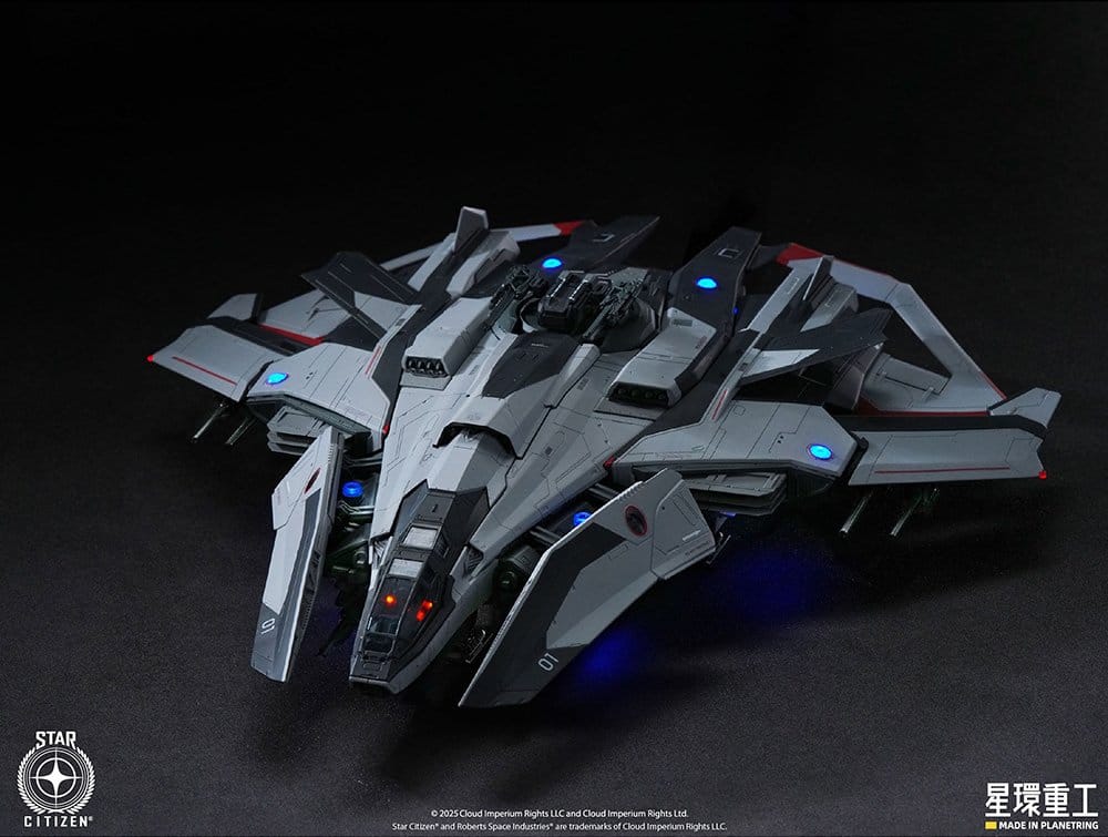 Star Citizen 1/100 Anvil F8C Lightning – Pre-Assembled Finished Model ...