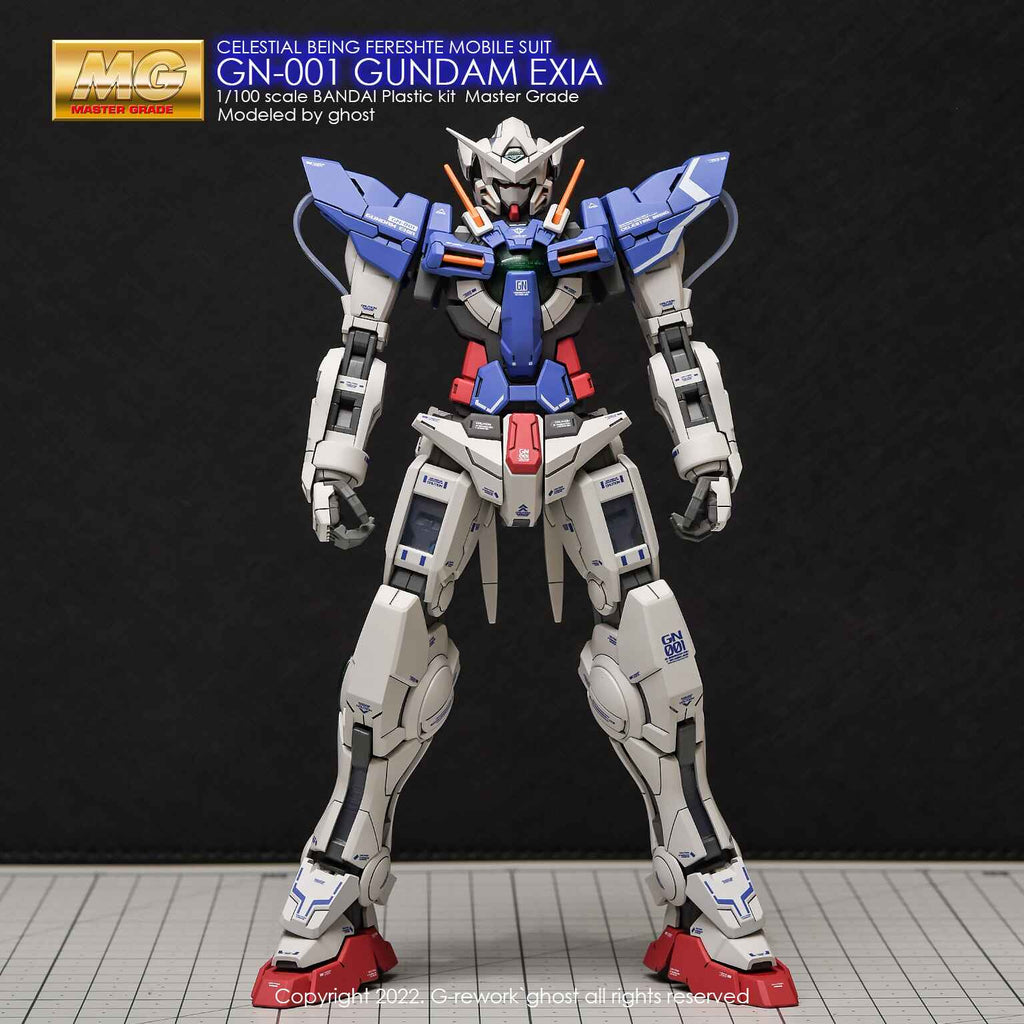 G-Rework - MG Gundam Exia - WaterDecal – Zone Gunpla